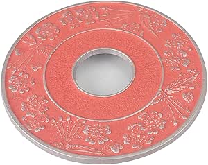 Amazon.com: Iwachu 17704 Kamashiki Sakura, Large, Silver/S Pink, φ5.3 inches (13.5 cm), Nambu ...
