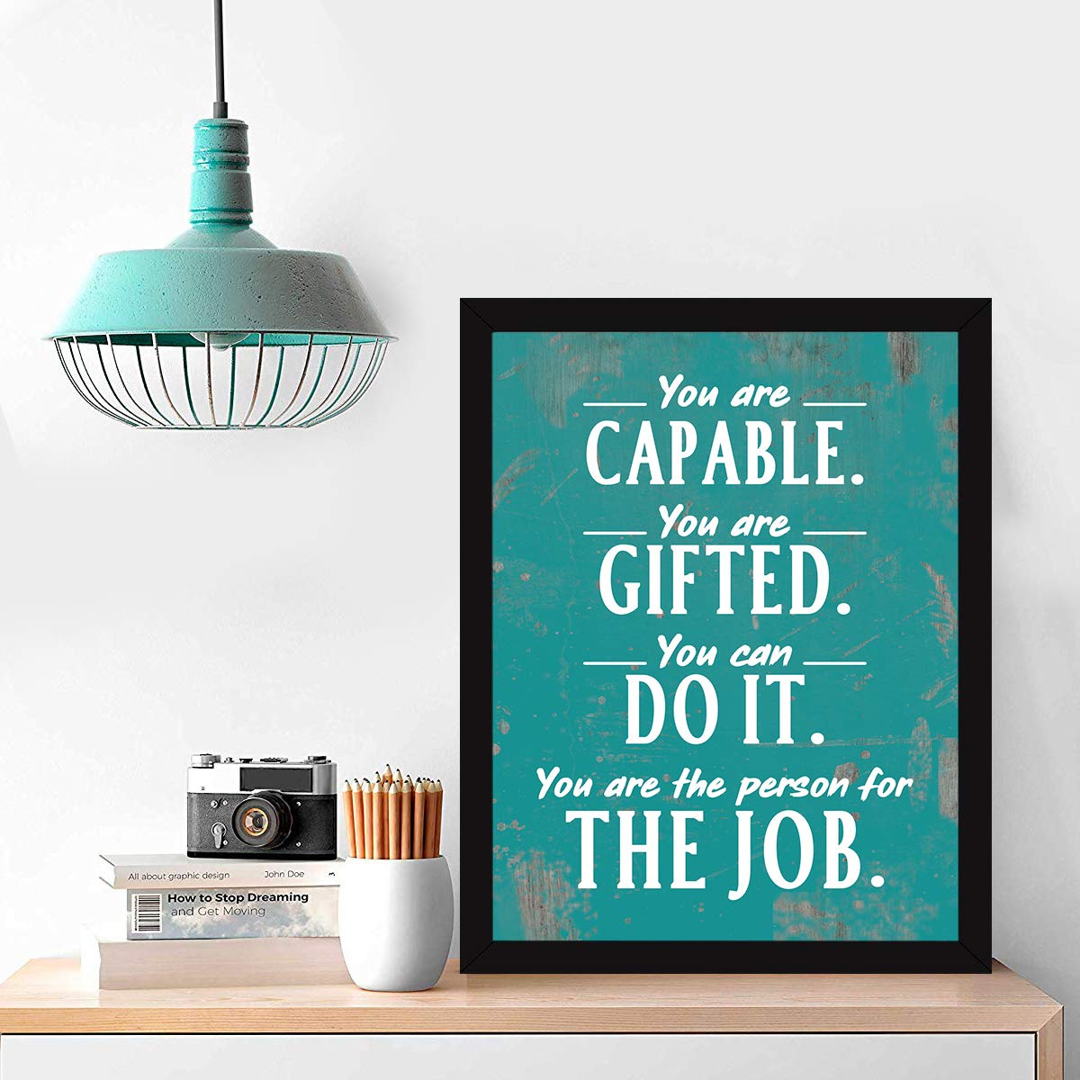 Buy Chaka Chaundh - Office Quotes Frames - Motivational Quotes Wall ...