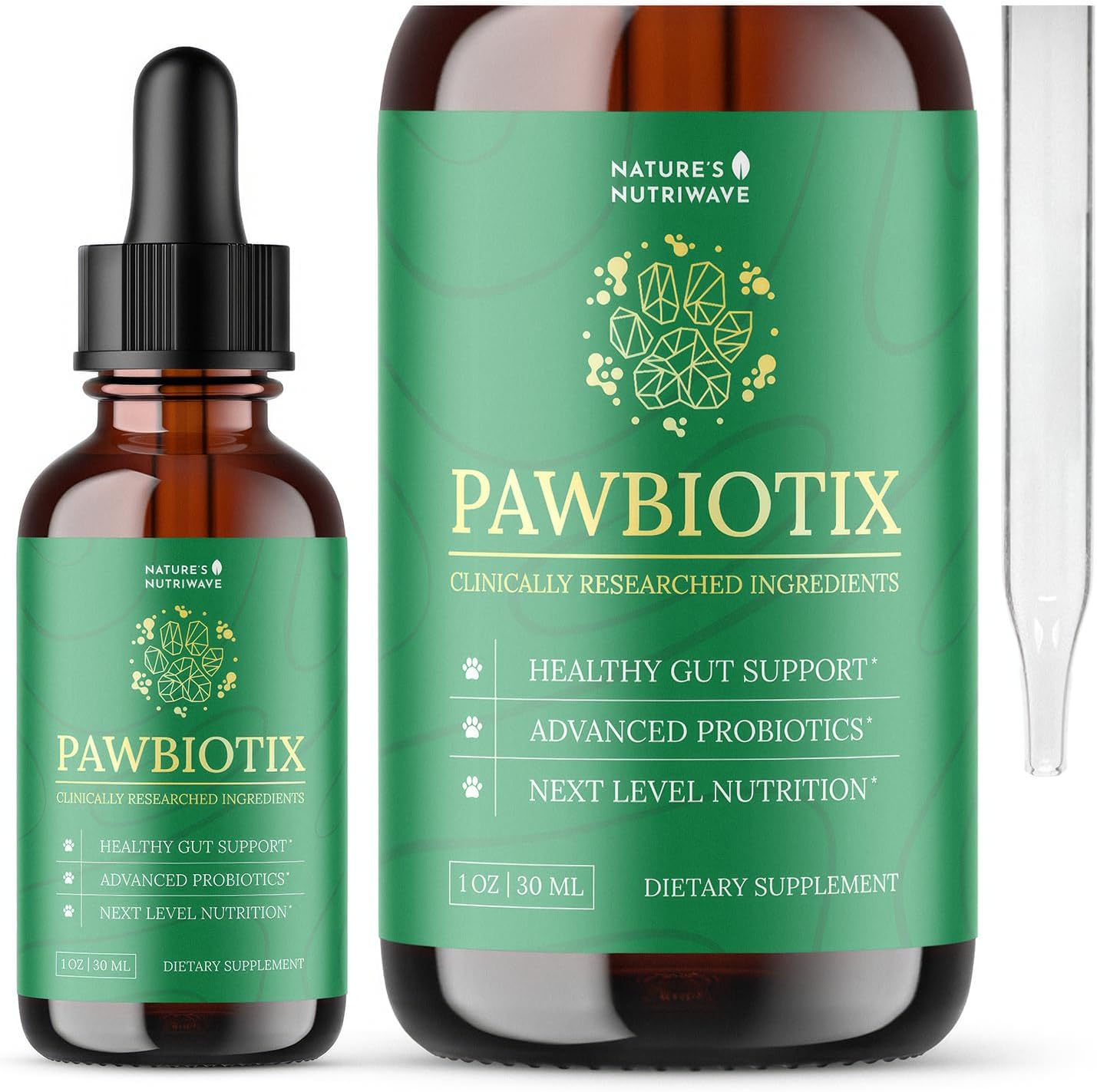 Amazon.com : Pawbiotix Liquid probiotics for Dogs - Dog probiotics for ...