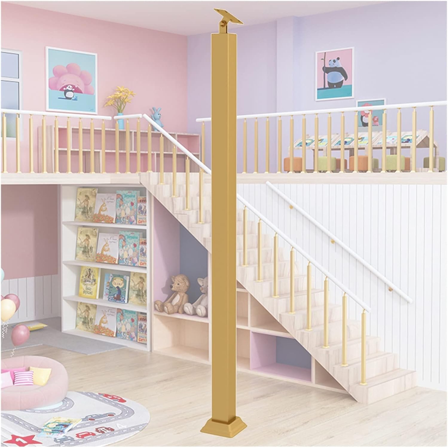 Metal Balusters Spindle for Stairway, Staircase Indoor Outdoor Modern ...