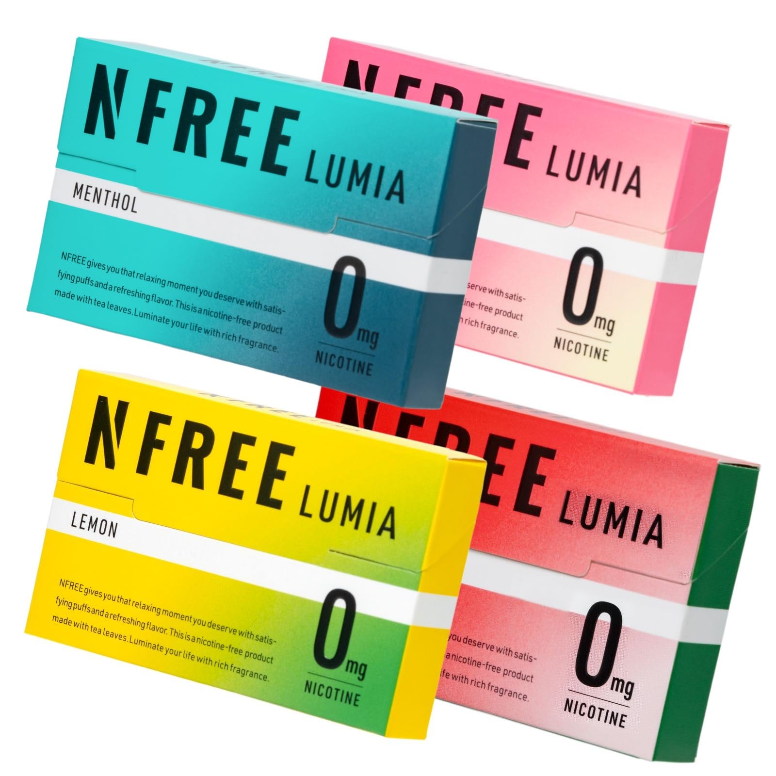 Amazon | NFREE LUMIA 電子タバコ アイコスイルマ 加熱式タバコ 禁煙 ニコチンゼロ ニコチン0 イルマ互換 アイコス フレーバー エヌフリー ニコチンレス vape ...