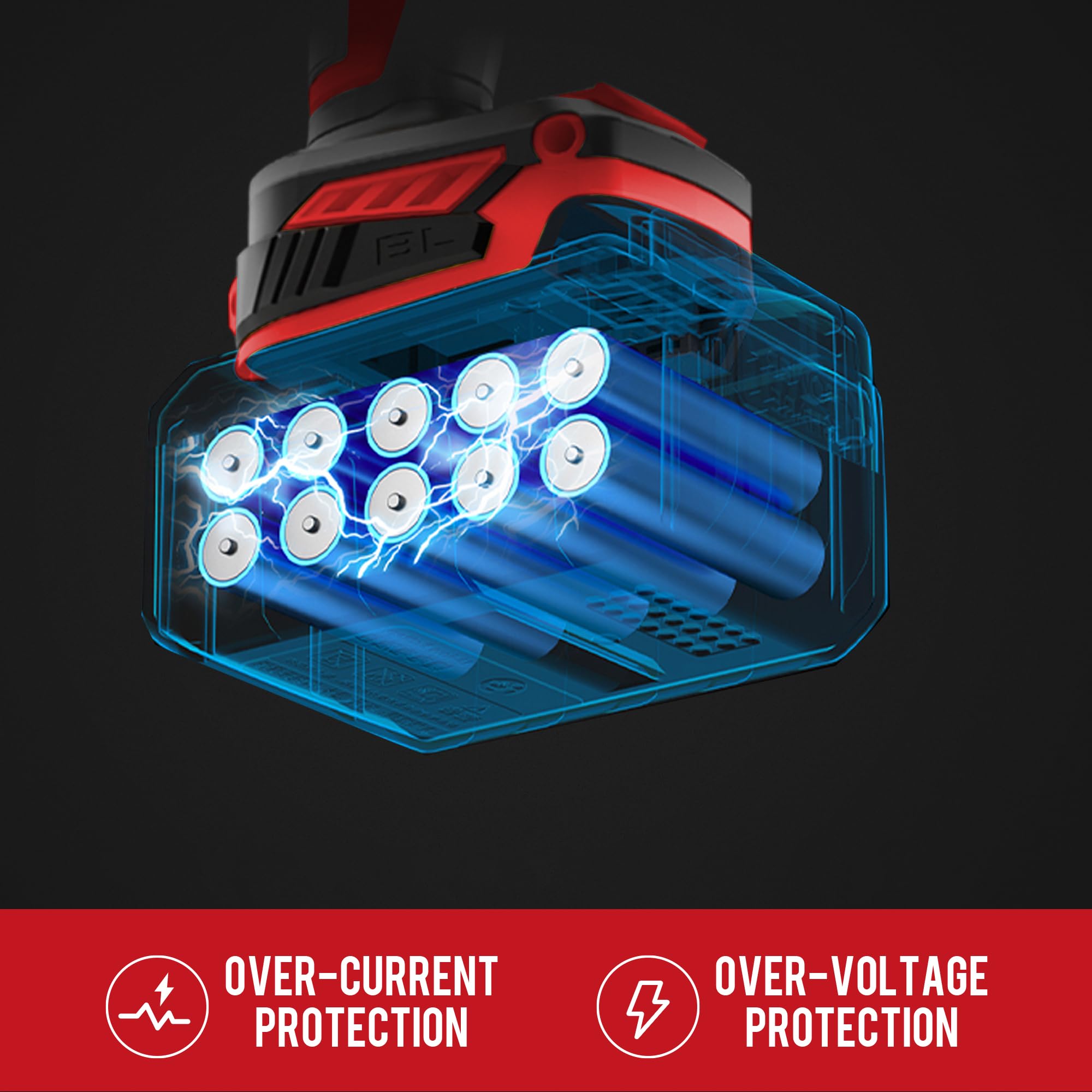 Snapklik.com : EWORK 4.0Ah Lithium-Ion Battery For 20V/21V Max Series ...