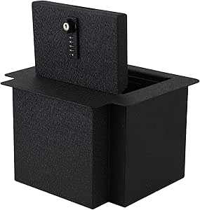 Amazon.com: YOULAI Center Console Gun Safe - Console Gun Vault for ...