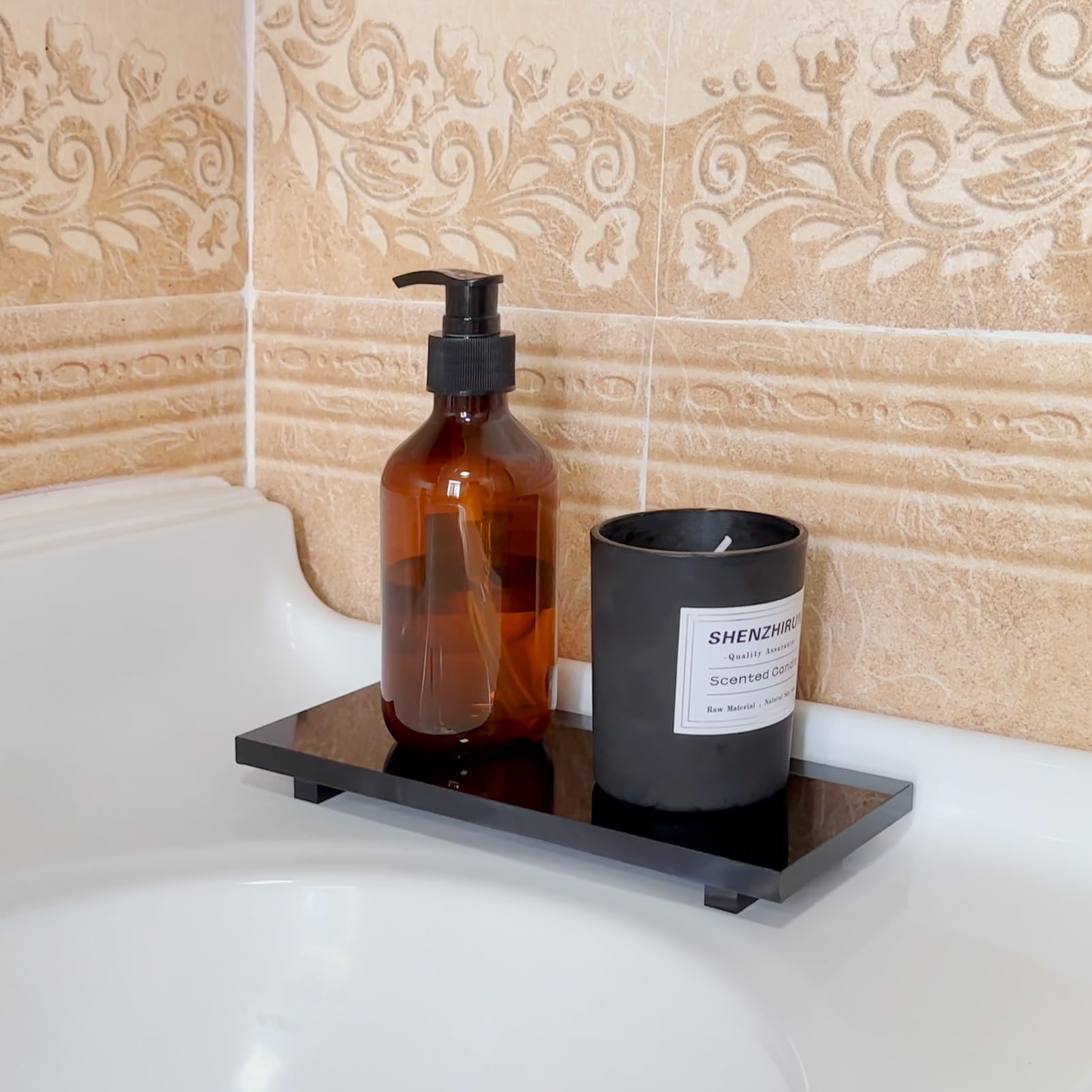 Snapklik.com : Pedestal Soap Stand Riser Counter