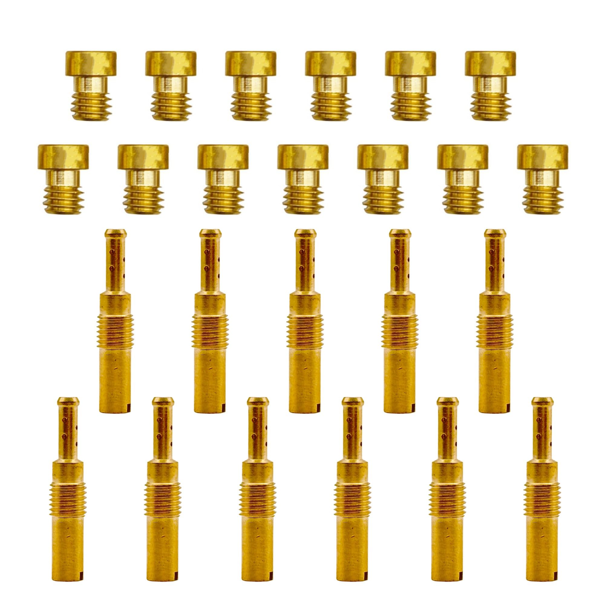 Amazon.com: YGQ 24Pcs Carburetor Jet Kit for Keihin Nibbi FCR-MX PE PJ ...