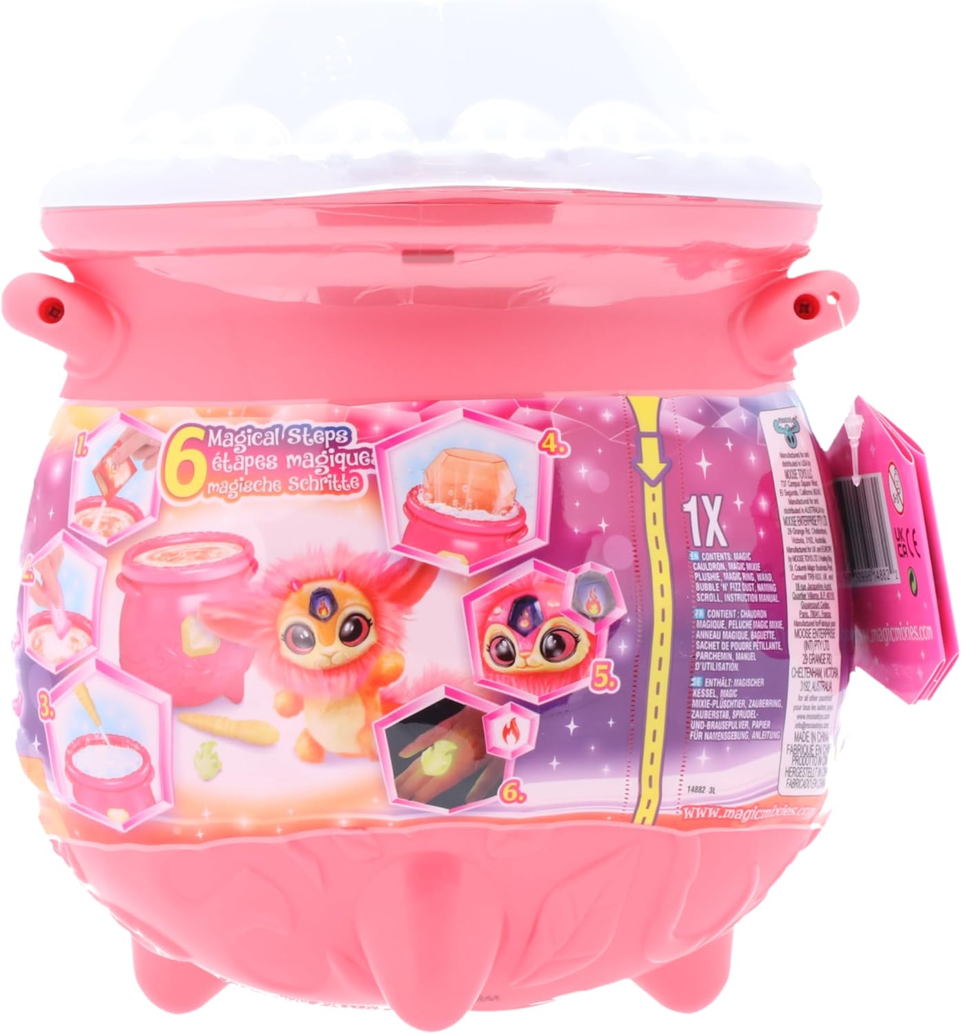 Magic Mixies Magical Gem Surprise Fire Magic Cauldron – Reveal a Non ...