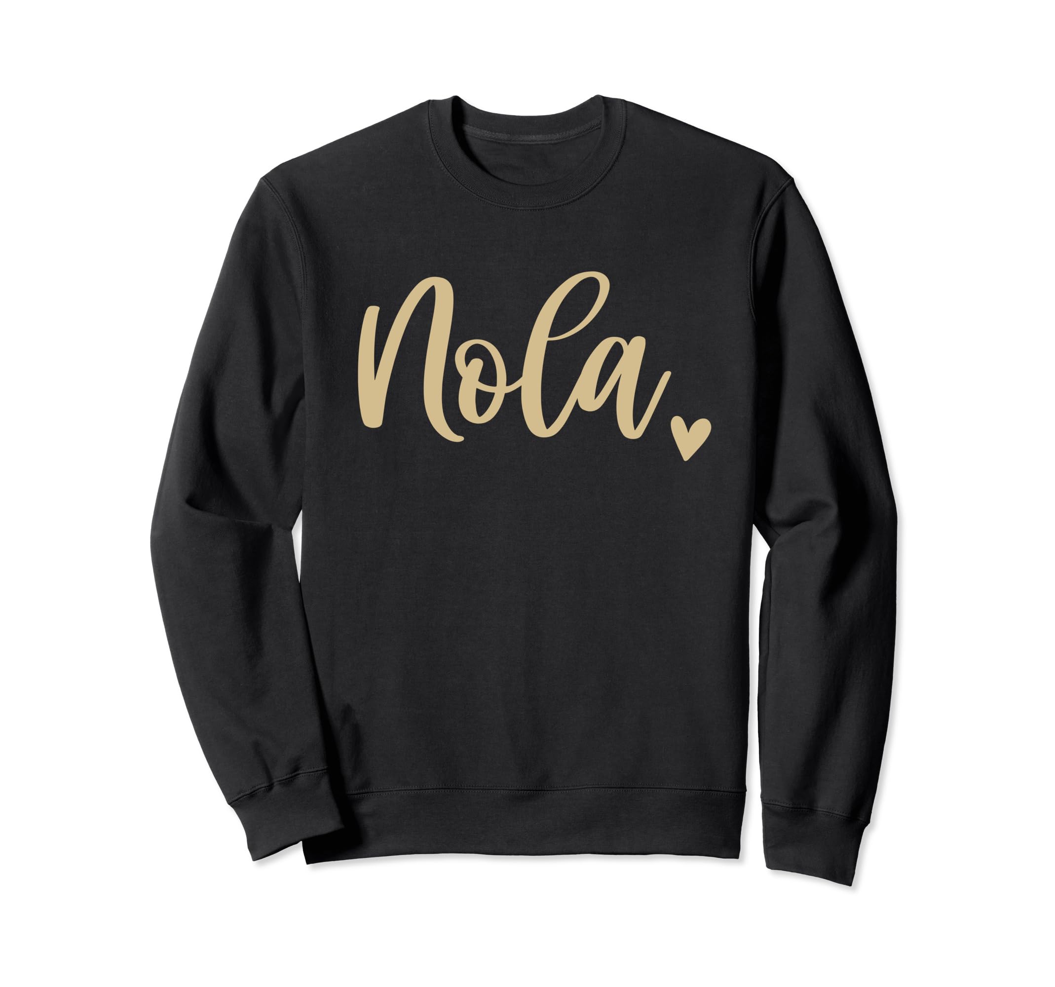 Amazon.com: Nola New Orleans Cute Womens Sweatshirt : Clothing, Shoes ...