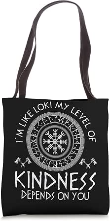 Amazon.com: Loki God Viking Norse Mythology Tote Bag : Clothing, Shoes ...
