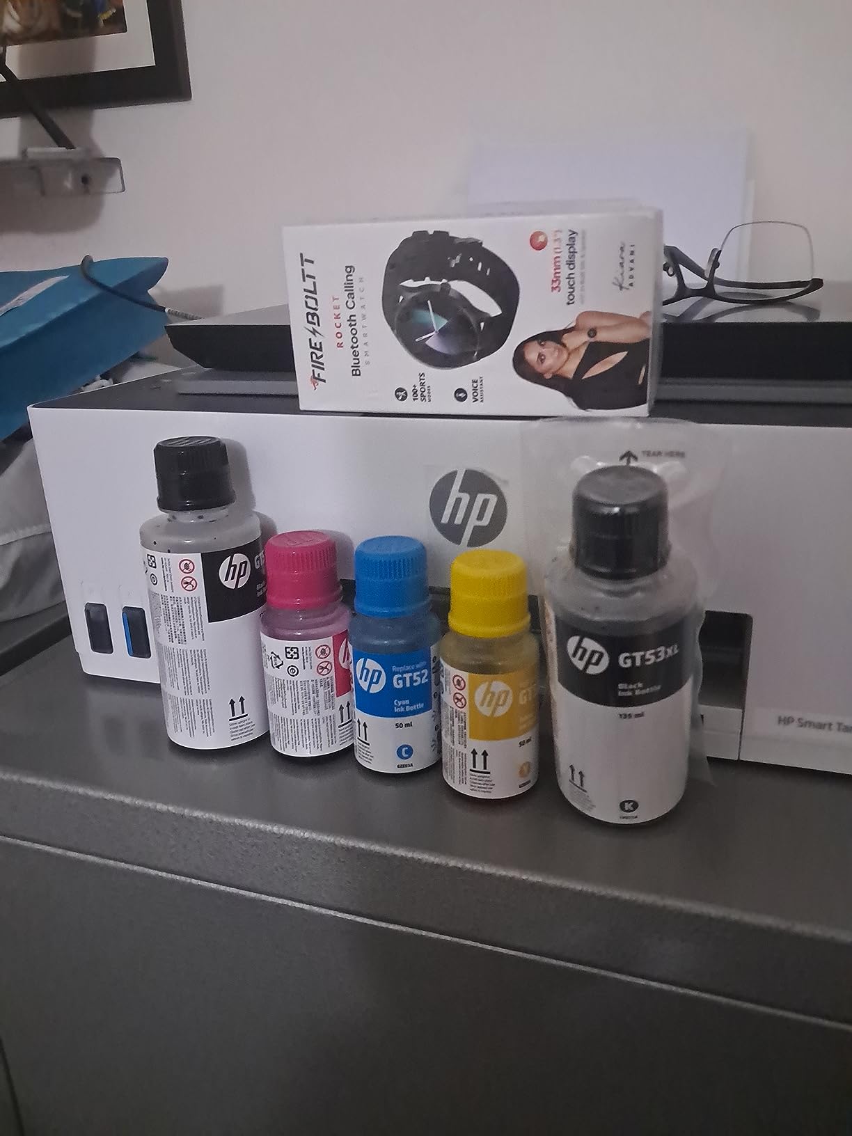 HP Smart Tank 520 All-in-one Colour Printer with 1 Extra Black Ink ...