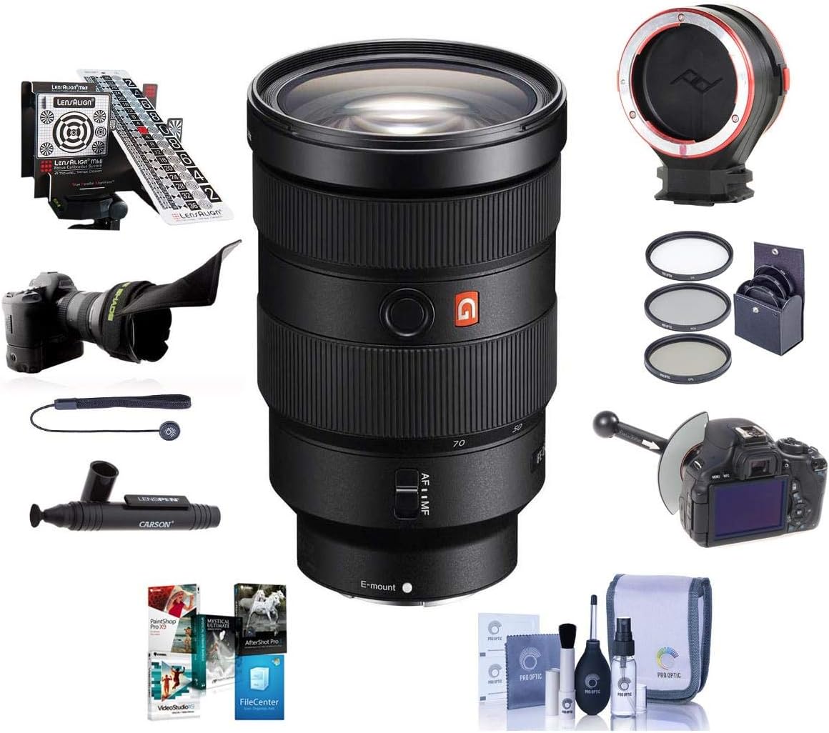 Amazon.com : Sony FE 24-70mm f/2.8 G Master E-Mount NEX Camera Lens ...