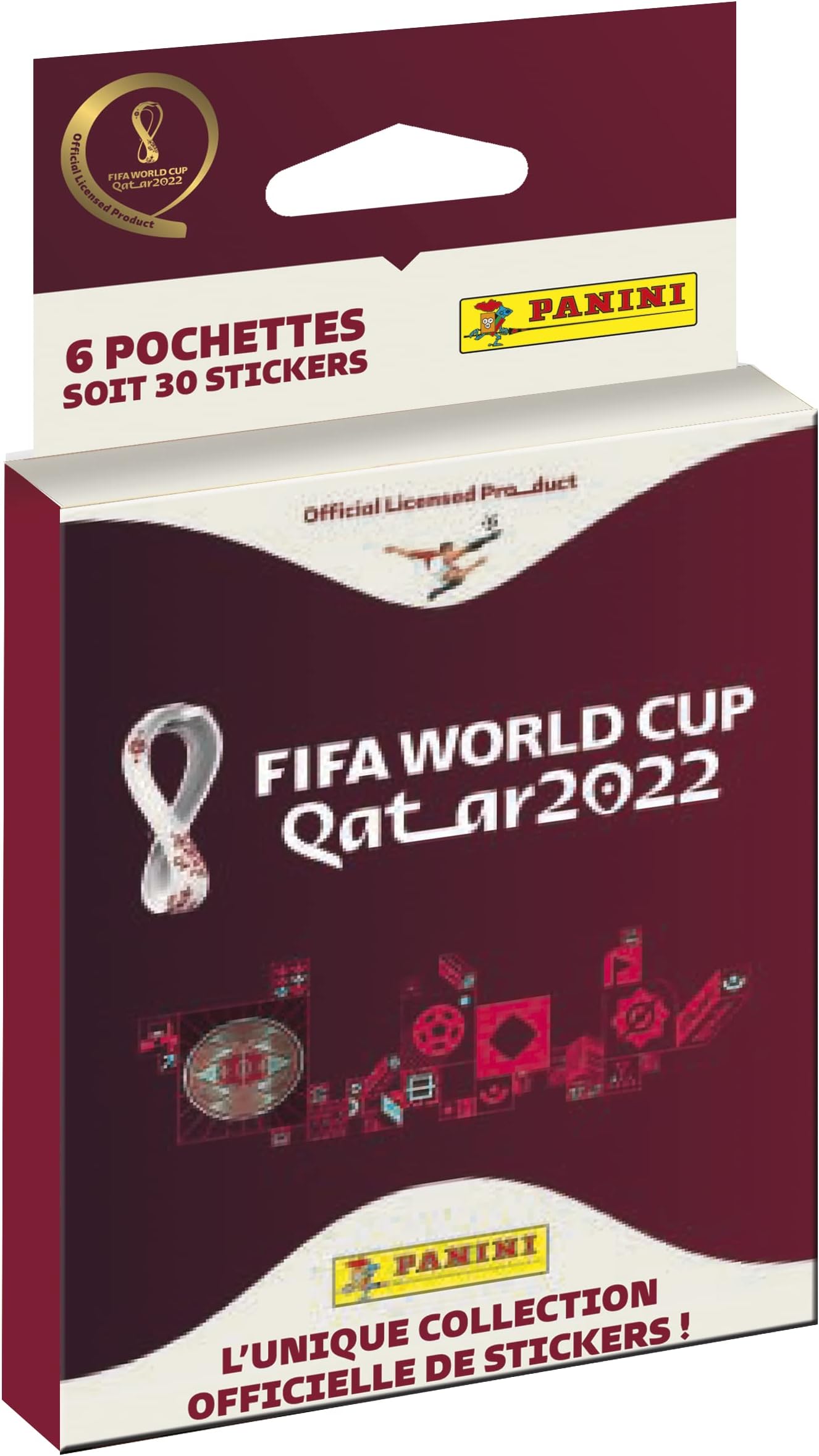 Amazon.com: Panini FIFA World Cup 2022 Sticker Collection Multiset ...