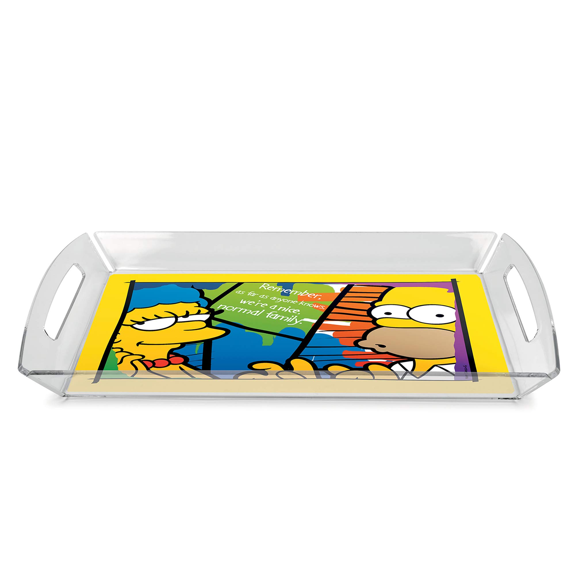 Amazon.com: The Simpsons lts62r/4 Tray, Multi-Colour : Home & Kitchen