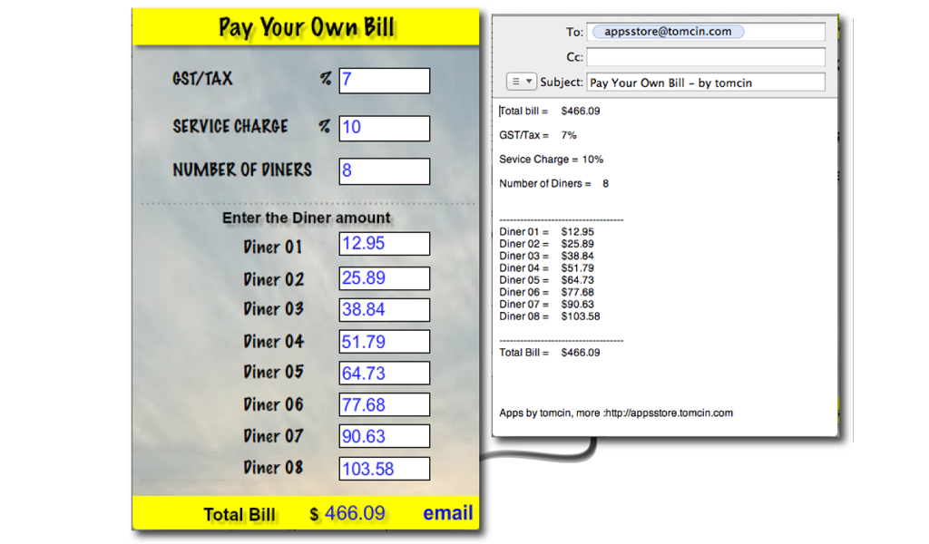 Pay Your Own Bill - App on Amazon Appstore