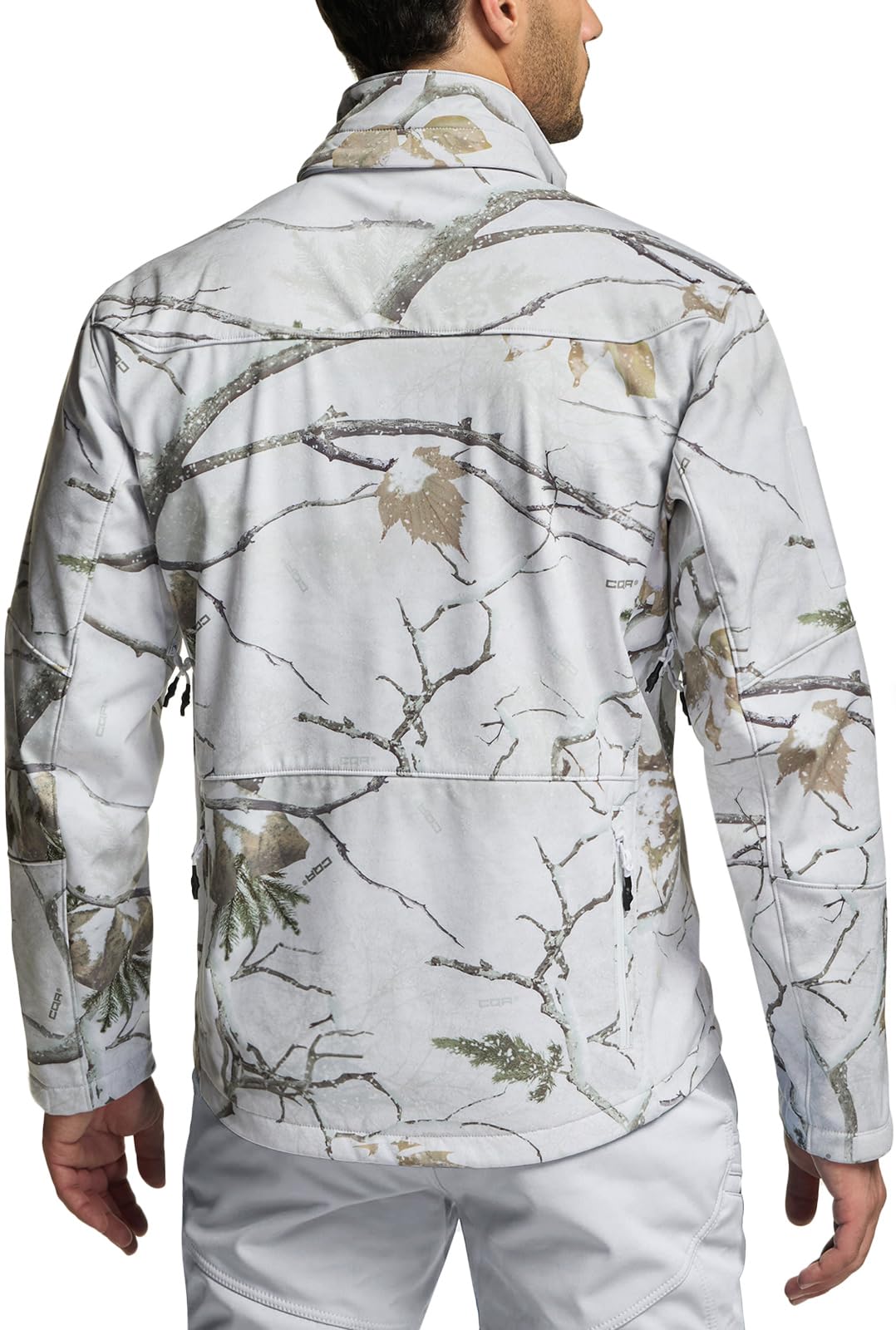 Snapklik.com : Mens Hooded Tactical Softshell Jacket, Water Resistant ...