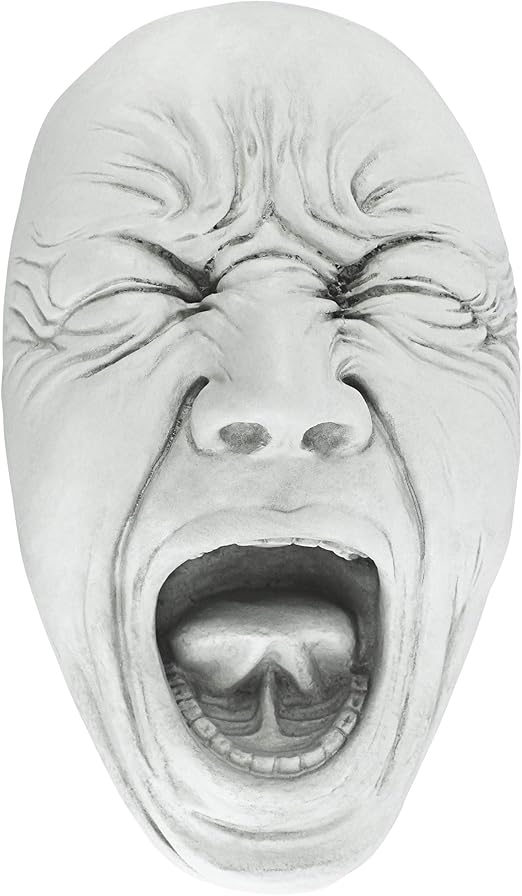 Design Toscano Screaming Simon Wall Sculpture : Amazon.co.uk: Home ...