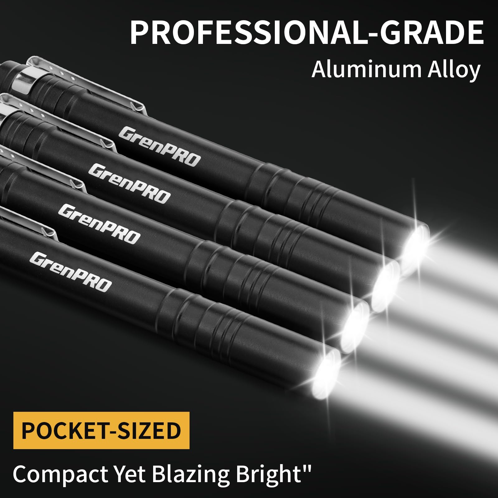 Snapklik.com : Pen Lights For Nurses LED Penlight, Aluminum Pocket ...