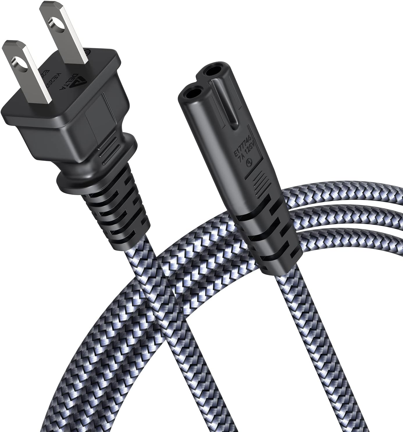 Amazon.com: Power Cord, Goalfish 15ft AC Power Cable 7A 125V TV Power ...