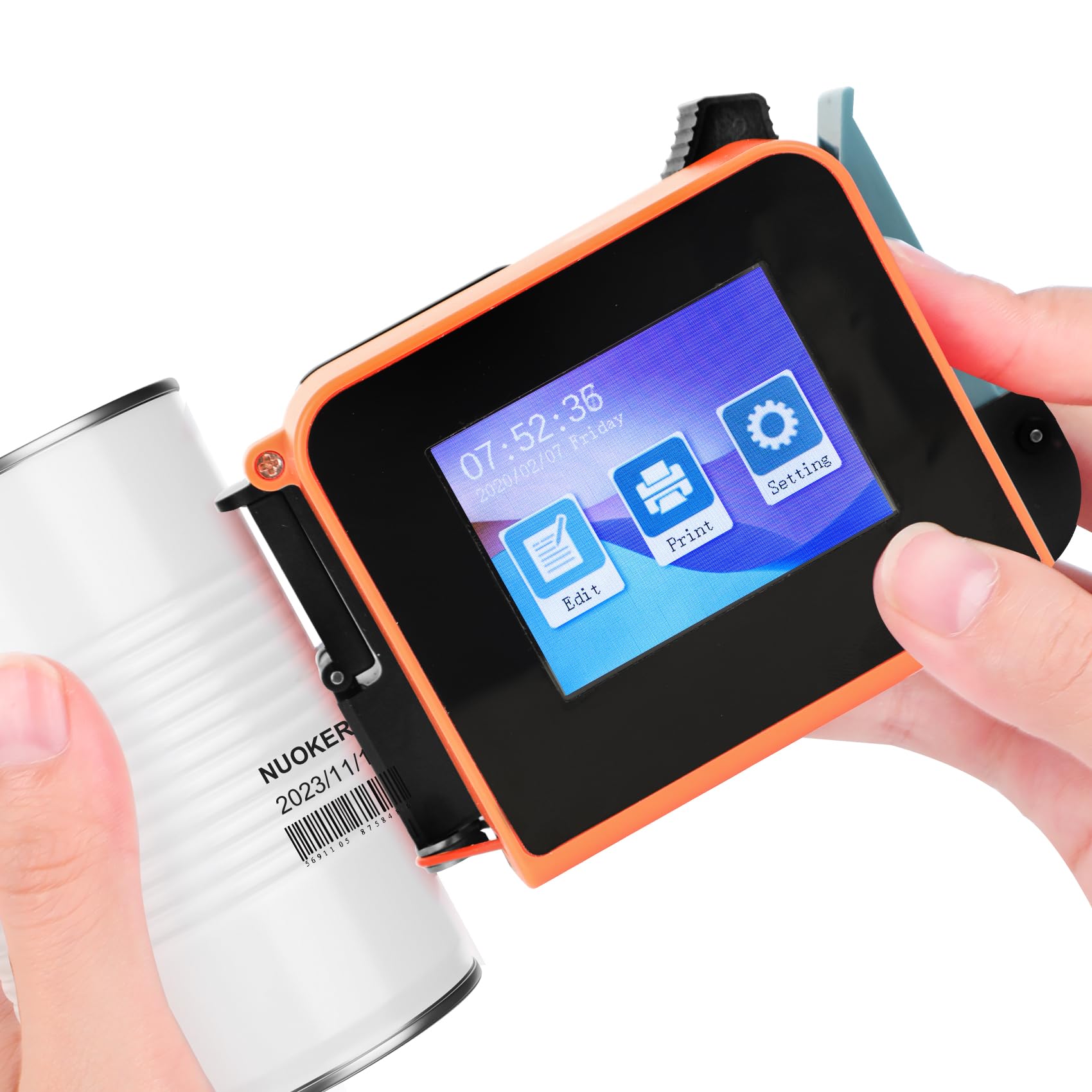 Amazon.com: NUOKER TIJ-T1 Portable Handheld Inkjet Printer, Mini ...