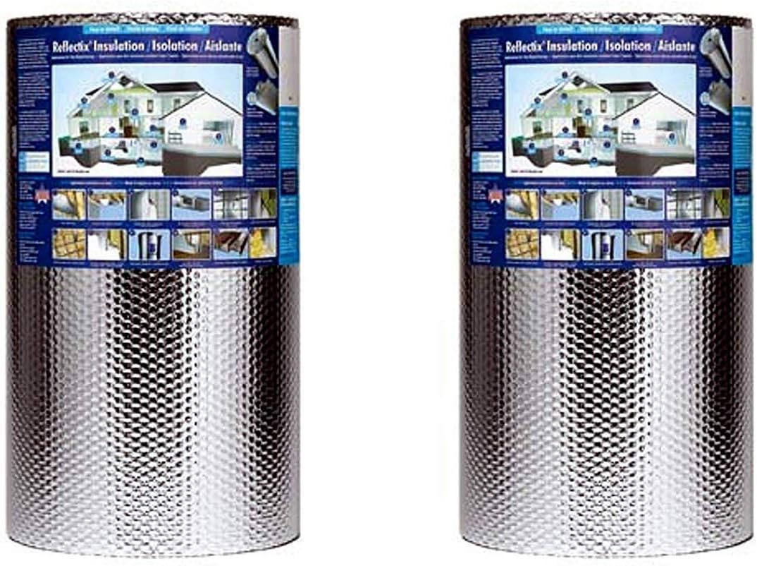 Reflectix HVBP48100 Indoor Double Reflective Duct Insulation 48" x 100 ...