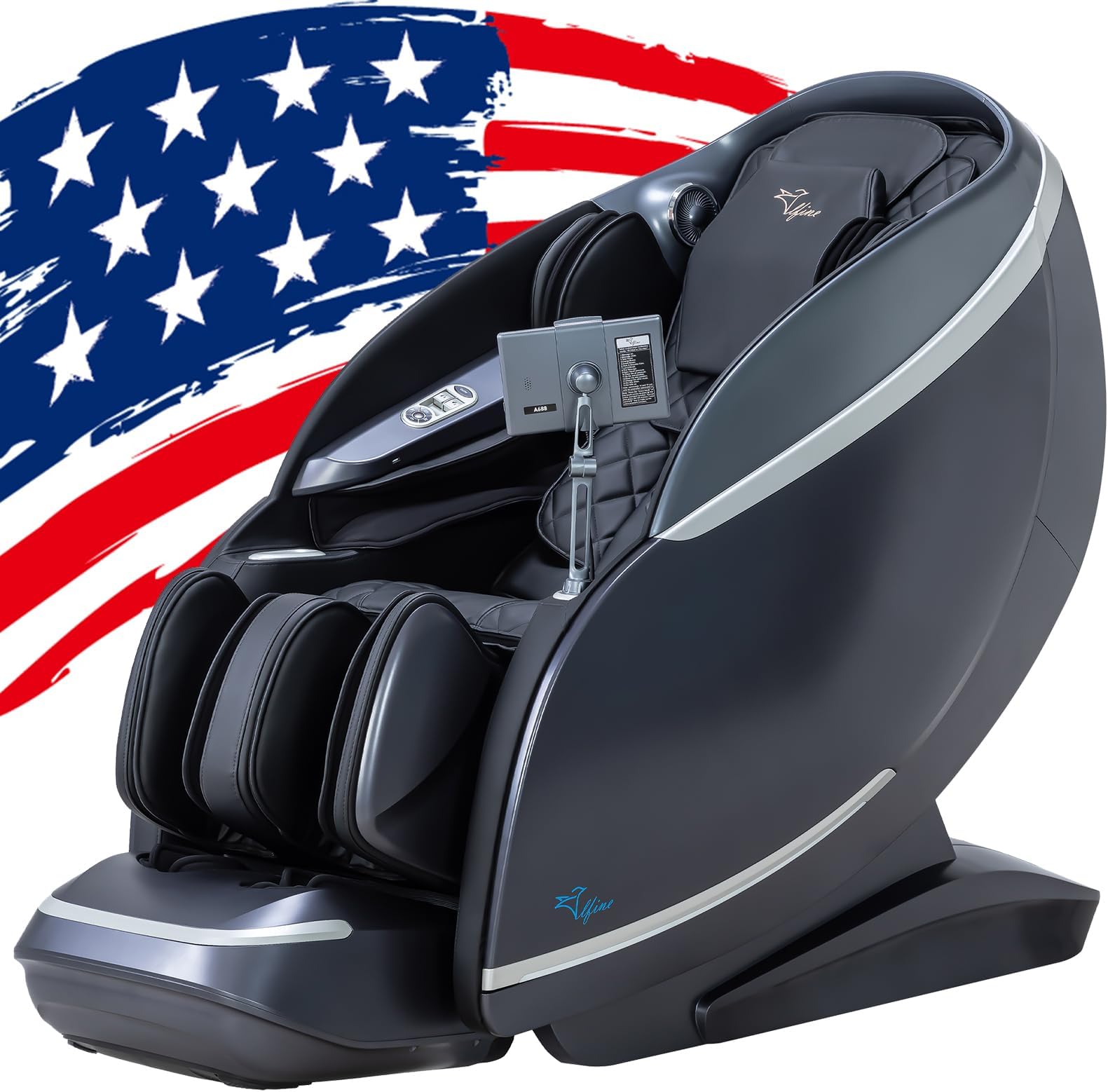 Amazon.com: Osaki OP-Ai Xrest 4D+ SL-Track Massage Chair with Thorough ...