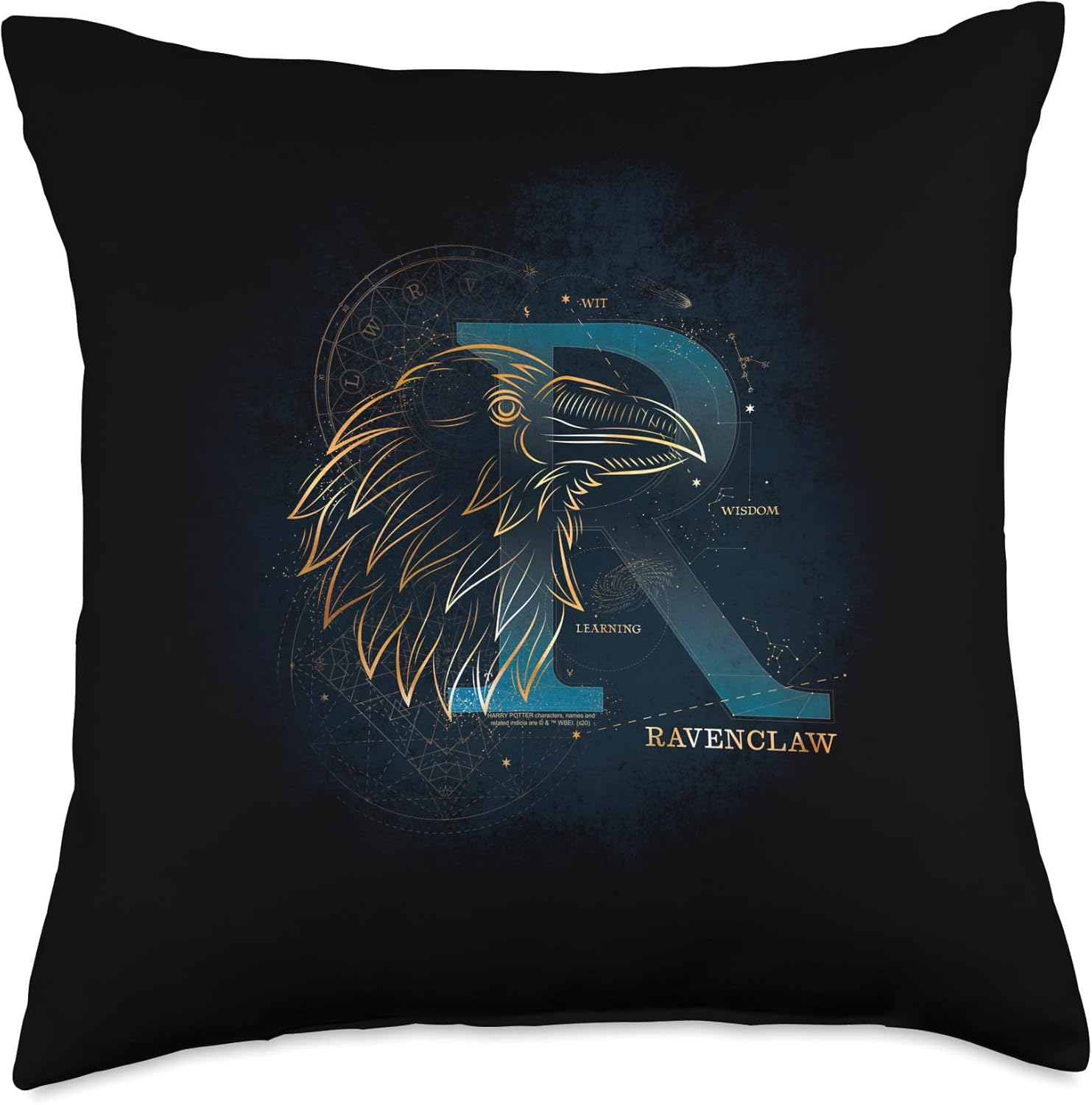 Amazon.com: Harry Potter Celestial Nomad Ravenclaw Throw Pillow : Home ...