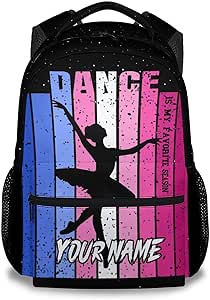 Amazon.com | UNIKITTY Custom Girls Bookbag - Girls School Backpack ...