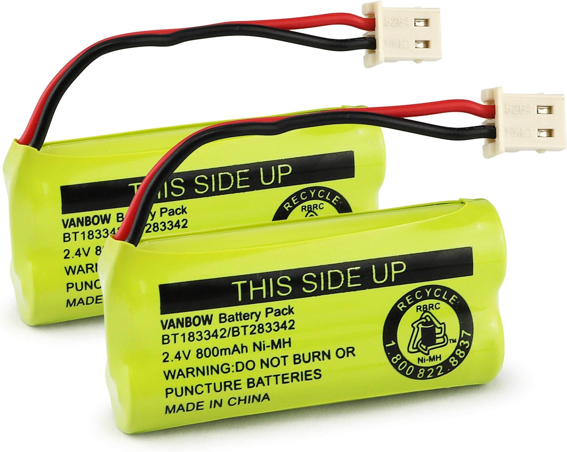 iMah BT183342/BT283342 2.4V 400mAh Ni-MH Batería compatible con AT&T ...