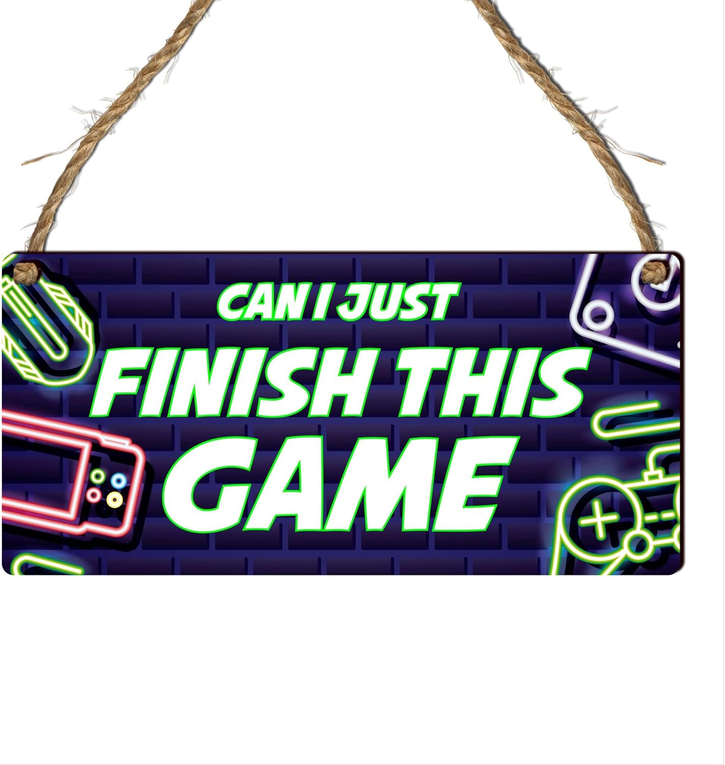 Wooden Gamer Plaque - Gaming Themed Bedroom Decor | Perfect Gamer Gift ...