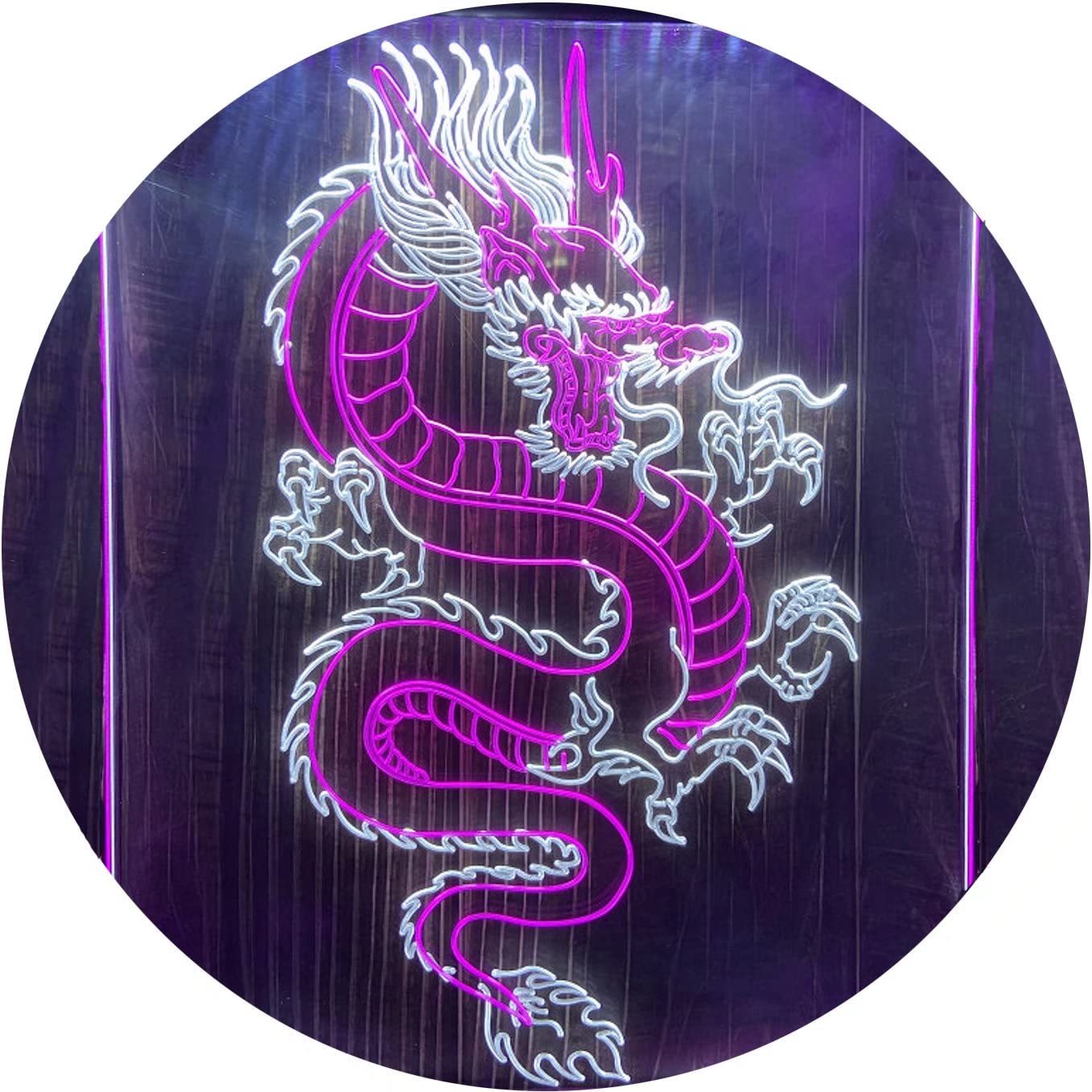 MiMaik Chinese Dragon Neon Sign Size 12x16 inches Large Neon Light Sign ...