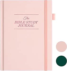 Amazon.com : JUBTIC Bible Study Journal - Prayer Journal for Woman ...