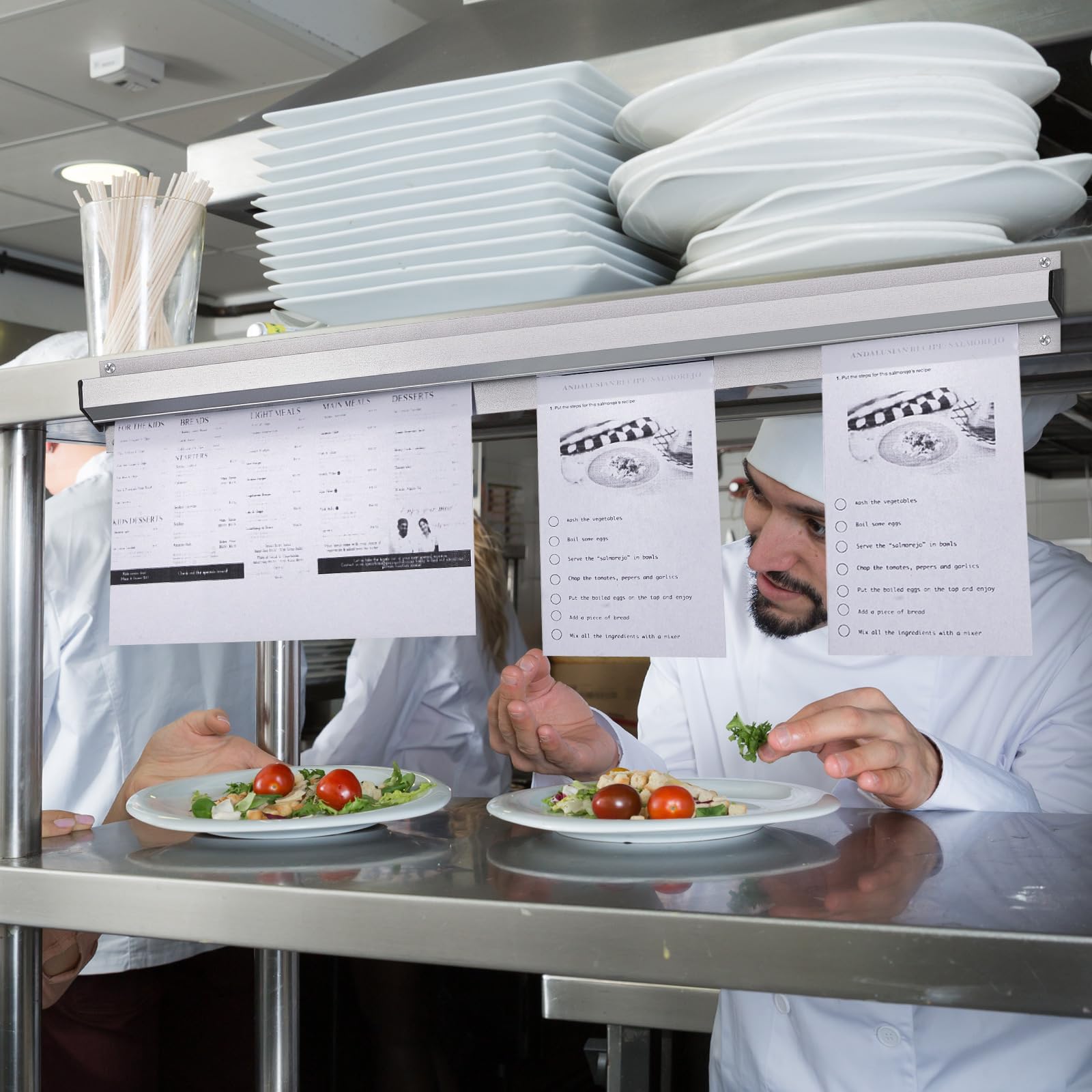 Snapklik.com : Henoyso 2 Pieces Restaurant Ticket Holder Receipt Holder ...