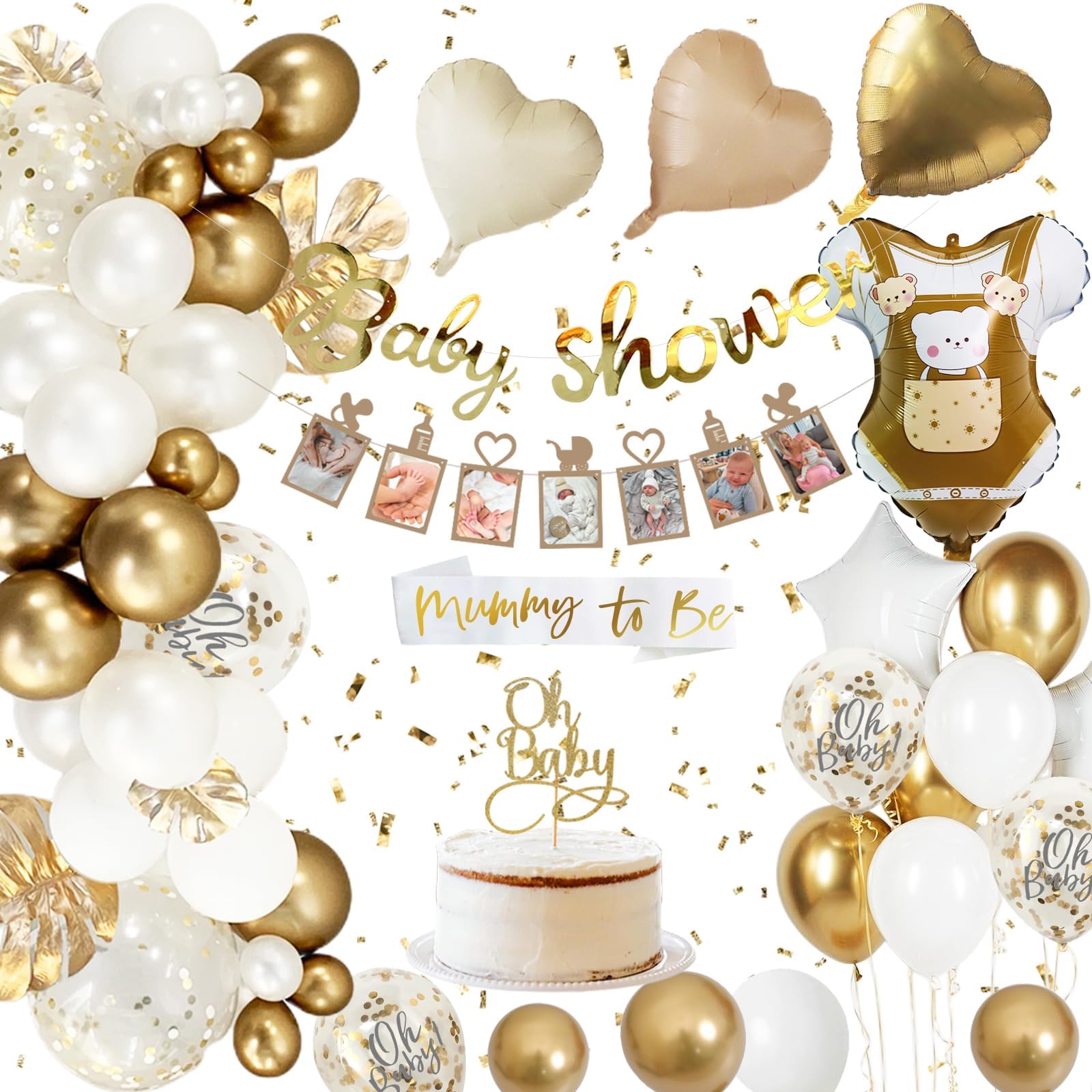 Amazon.com: Baby Shower Decorations, Baby Shower Decorations Boy or ...