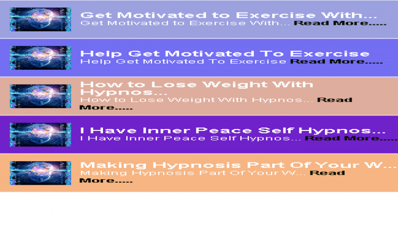 Exercise Hypnosis - App on Amazon Appstore