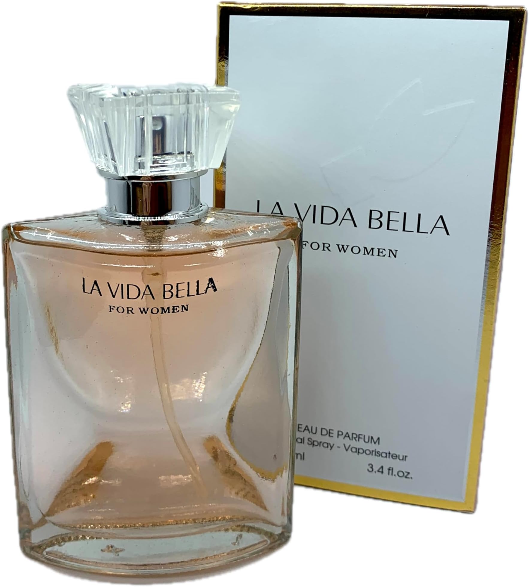 Amazon.com : La Vida Bella Women's Cologne 3.4 Fl. Oz. Eau de Parfum ...
