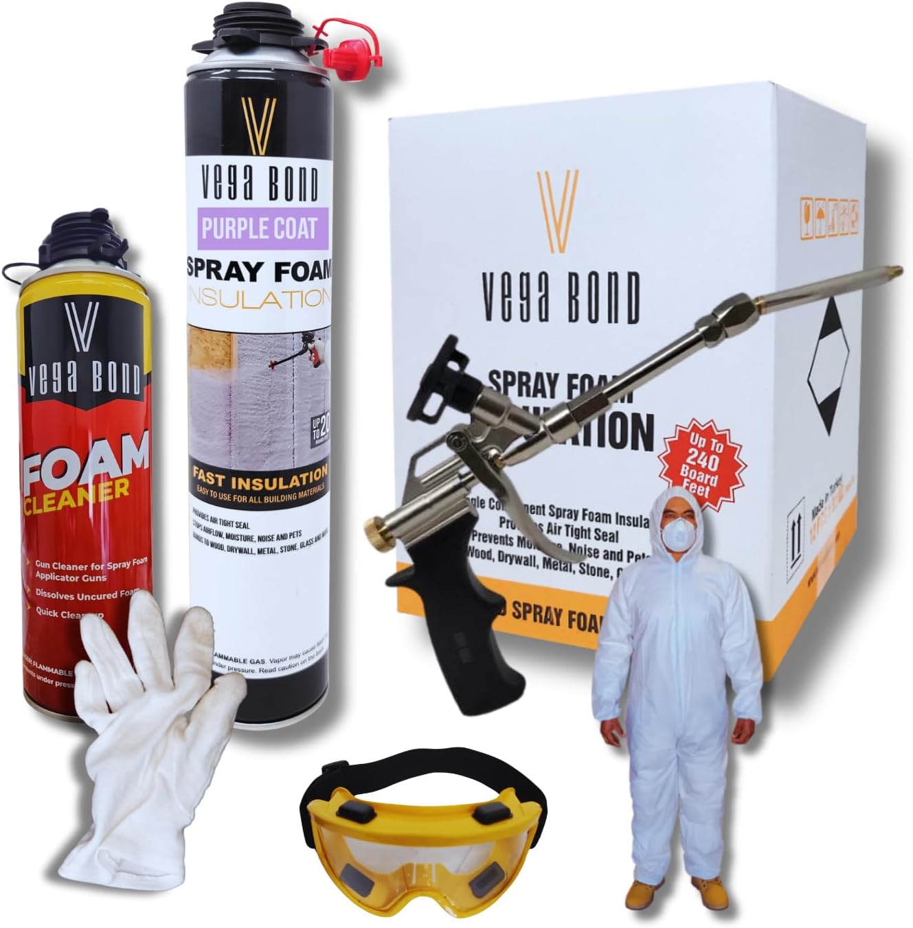Vega Bond Premium Single Component, Self Expanding, Purplecoat Closed ...