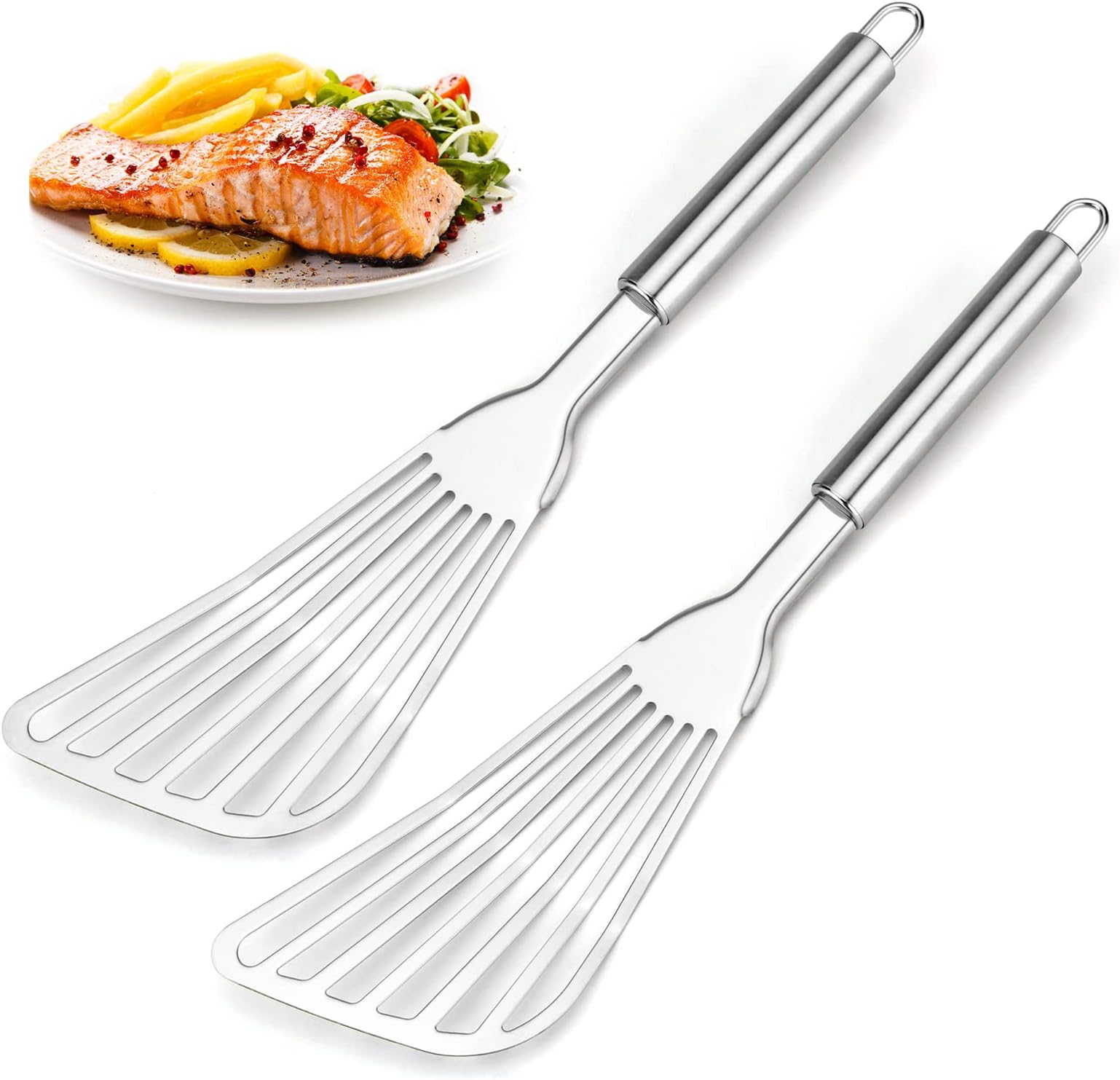 Amazon.com: Tenta Kitchen Flexible Fish Turner Spatula, for Fish/egg ...
