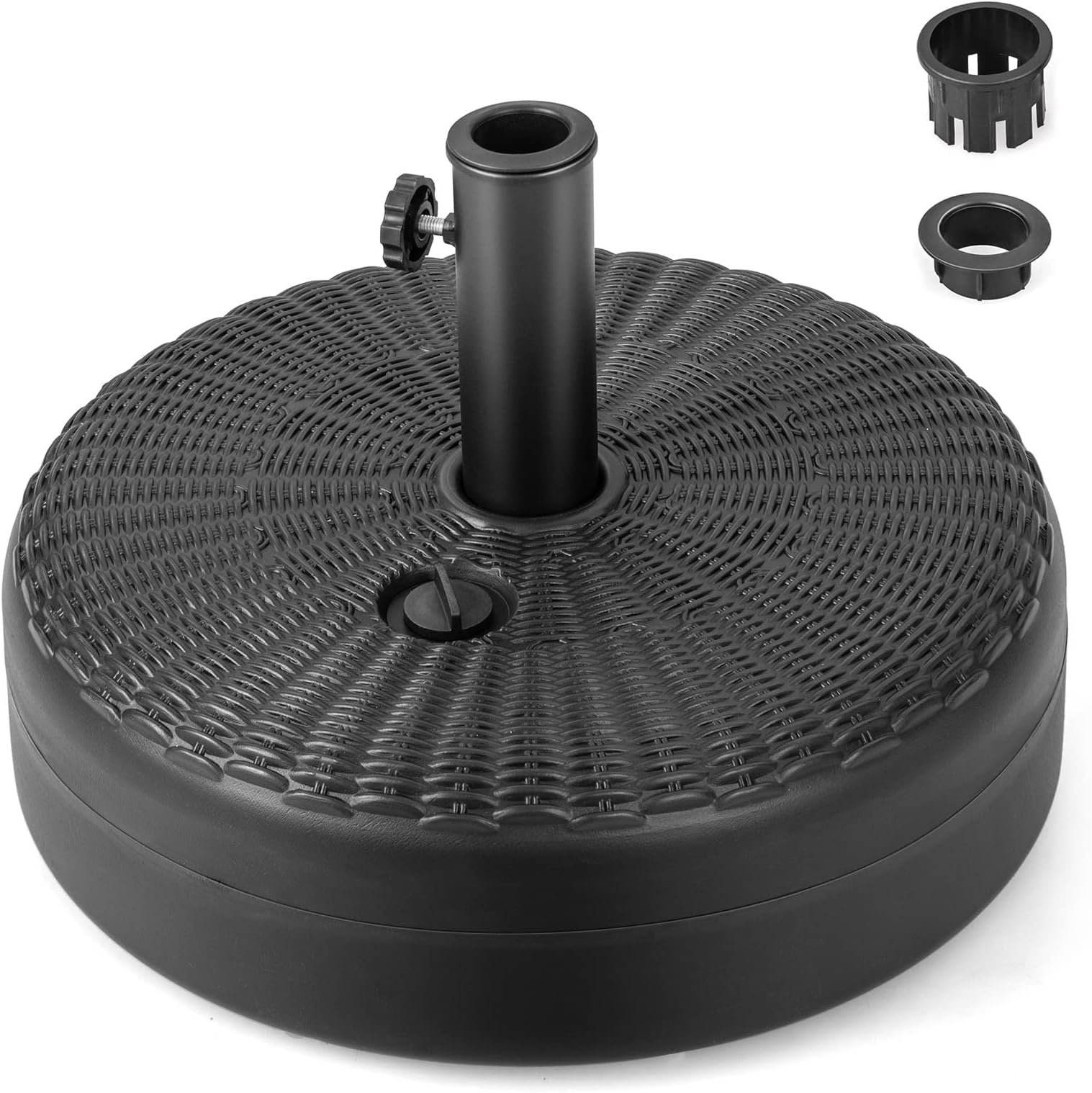 Amazon.com : Giantex 75lbs Fillable Umbrella Base, 20 inch Water and ...