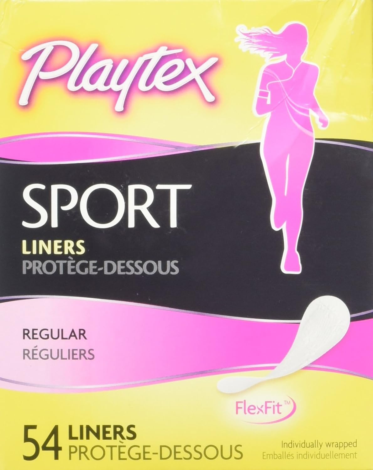 Amazon.com: Pltx Sport Reg Bdy Shpe L Size 54ct Playtex Sport Body ...