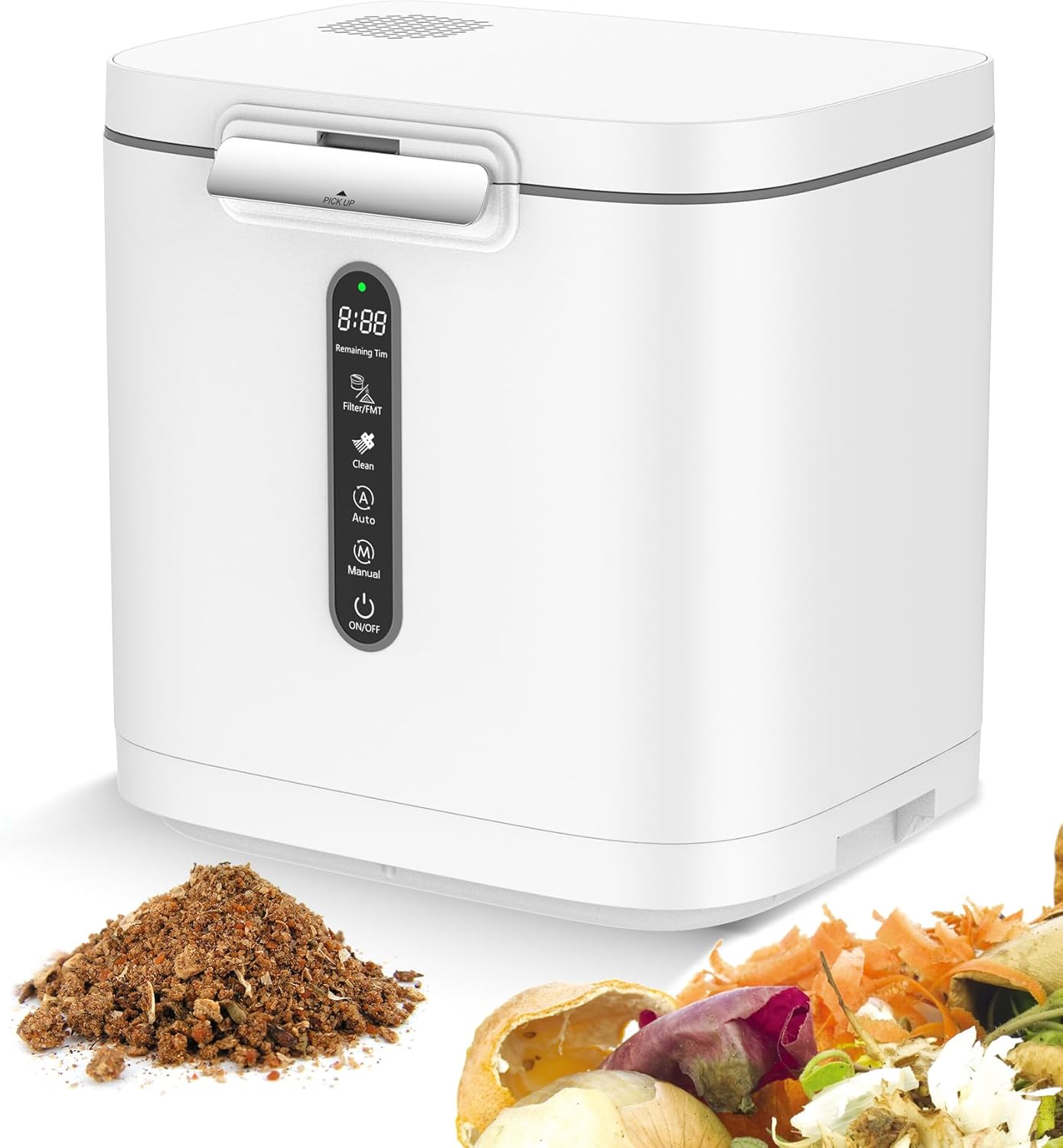 Amazon.com : 4L Kitchen Compost Bin, Electric Composter for Countertop ...