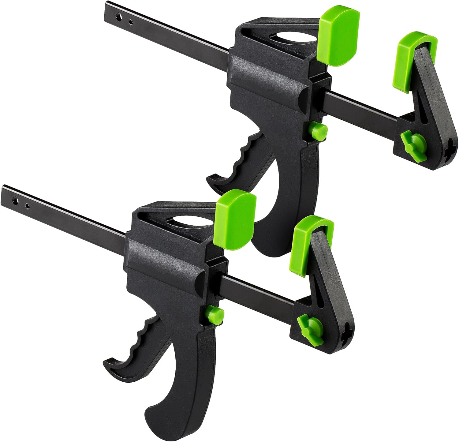 SANDPROX 6 Inch Wood Clamps 2 Pack Bar Clamps for Woodworking One ...