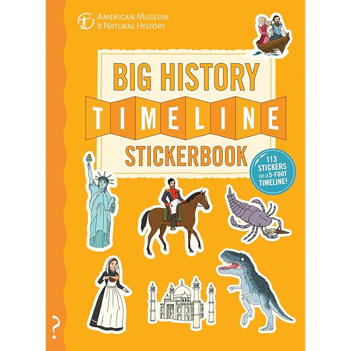 Buy The Big History Timeline Stickerbook: From the Big Bang to the ...