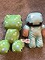 Amazon.com: Mattel Minecraft Plush Figure 2-Pack, Steve in Diamond ...