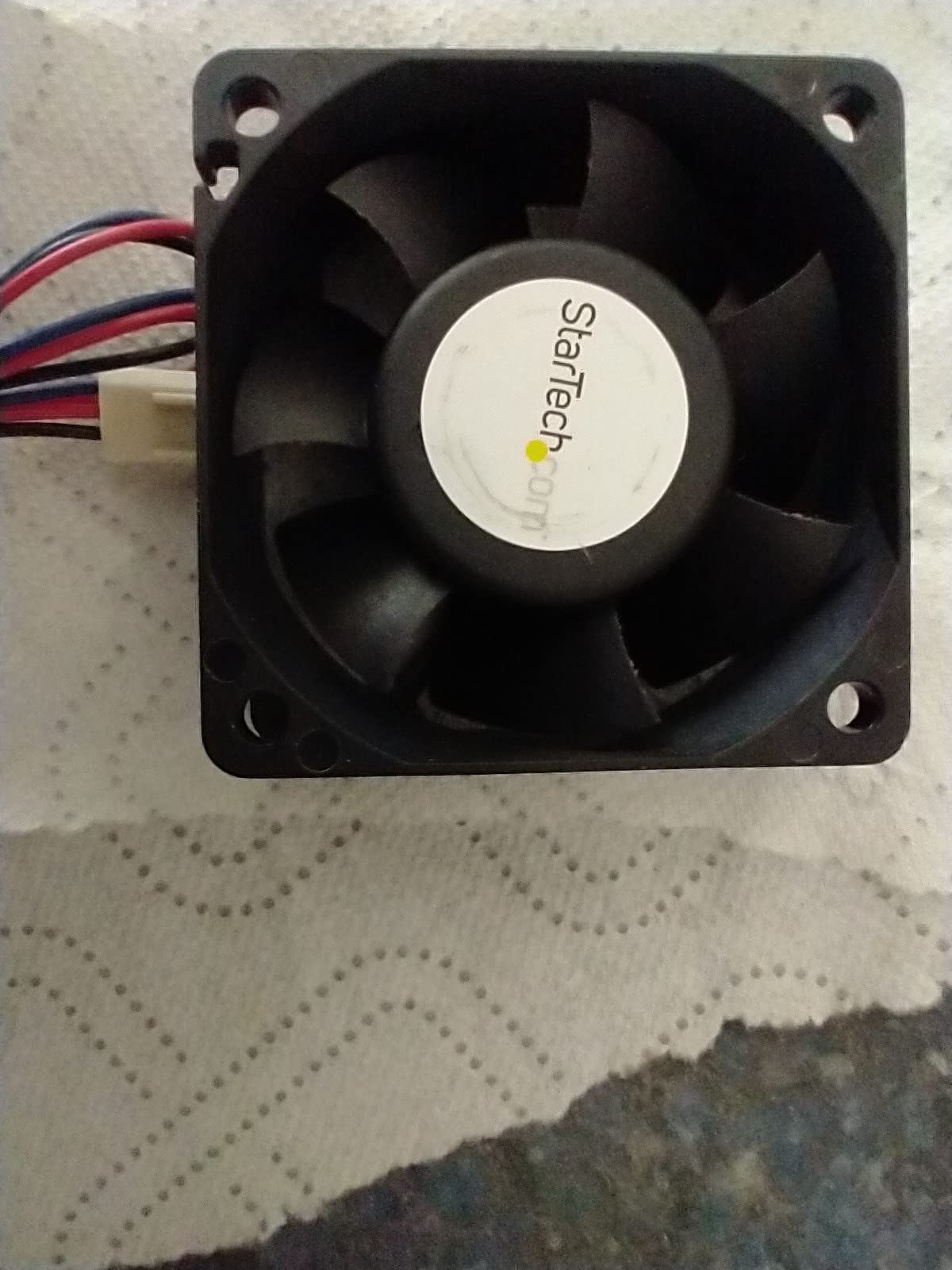 Amazon.com: StarTech.com 90x25mm High Air Flow Dual Ball Bearing ...