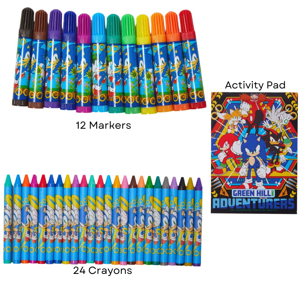 Snapklik.com : Innovative Designs Sonic The Hedgehog Creative Coloring ...