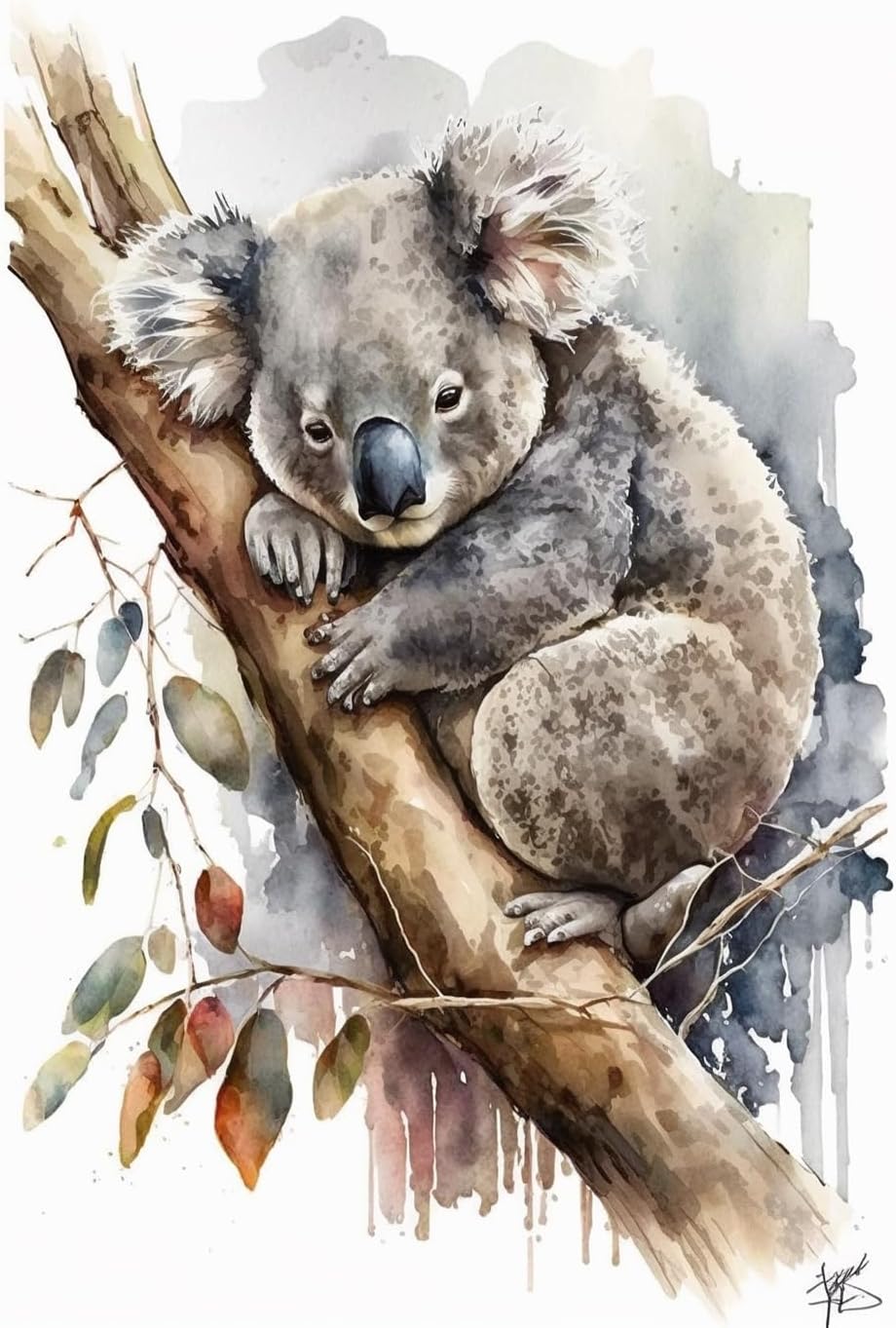 Amazon.com: Animal Jigsaw Puzzle 1000 Pieces,Koala Puzzles for Adults ...