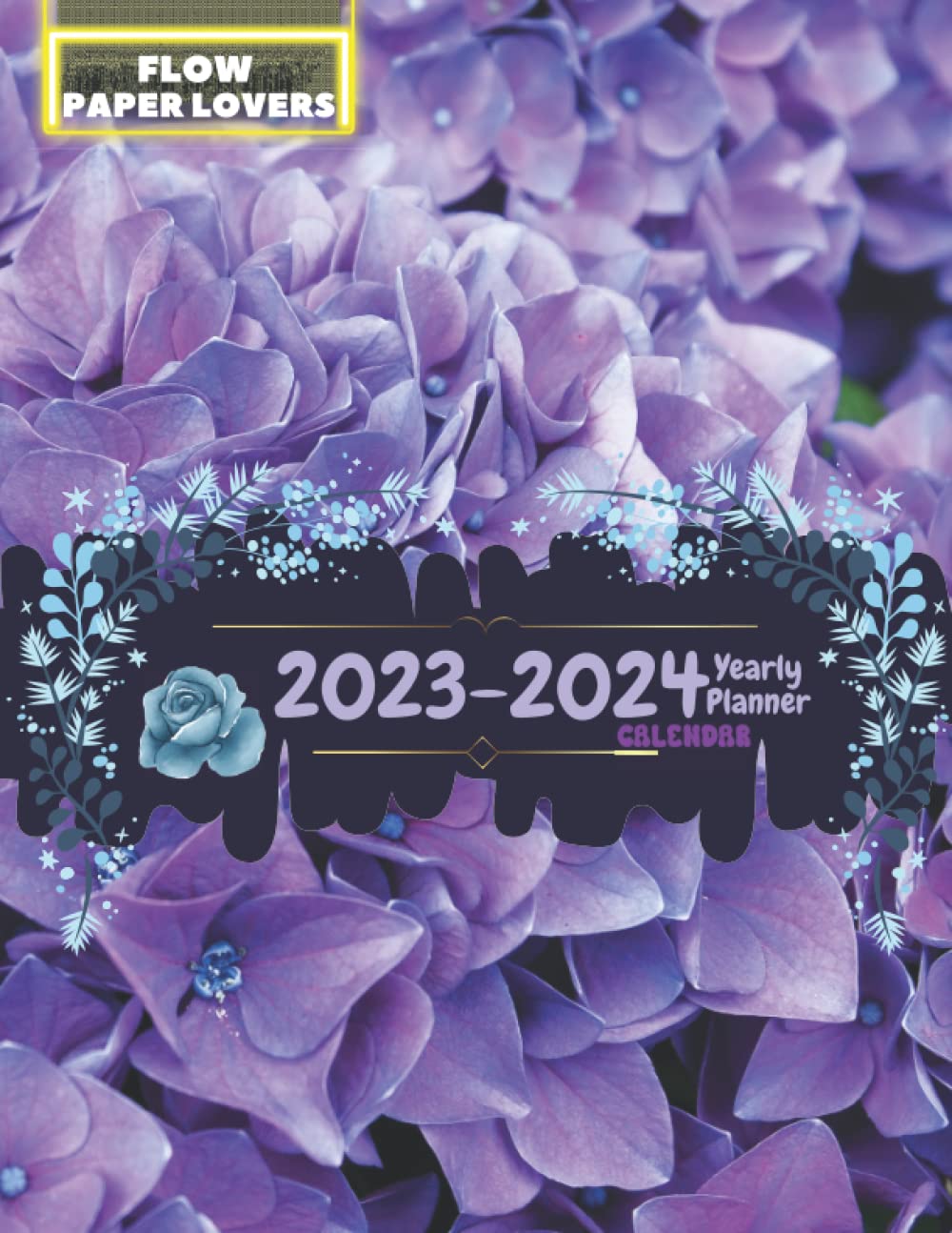 Buy Flow Paper Lovers: 2023-2024 Years Large form Jan 2023 - Dec 2024 ...