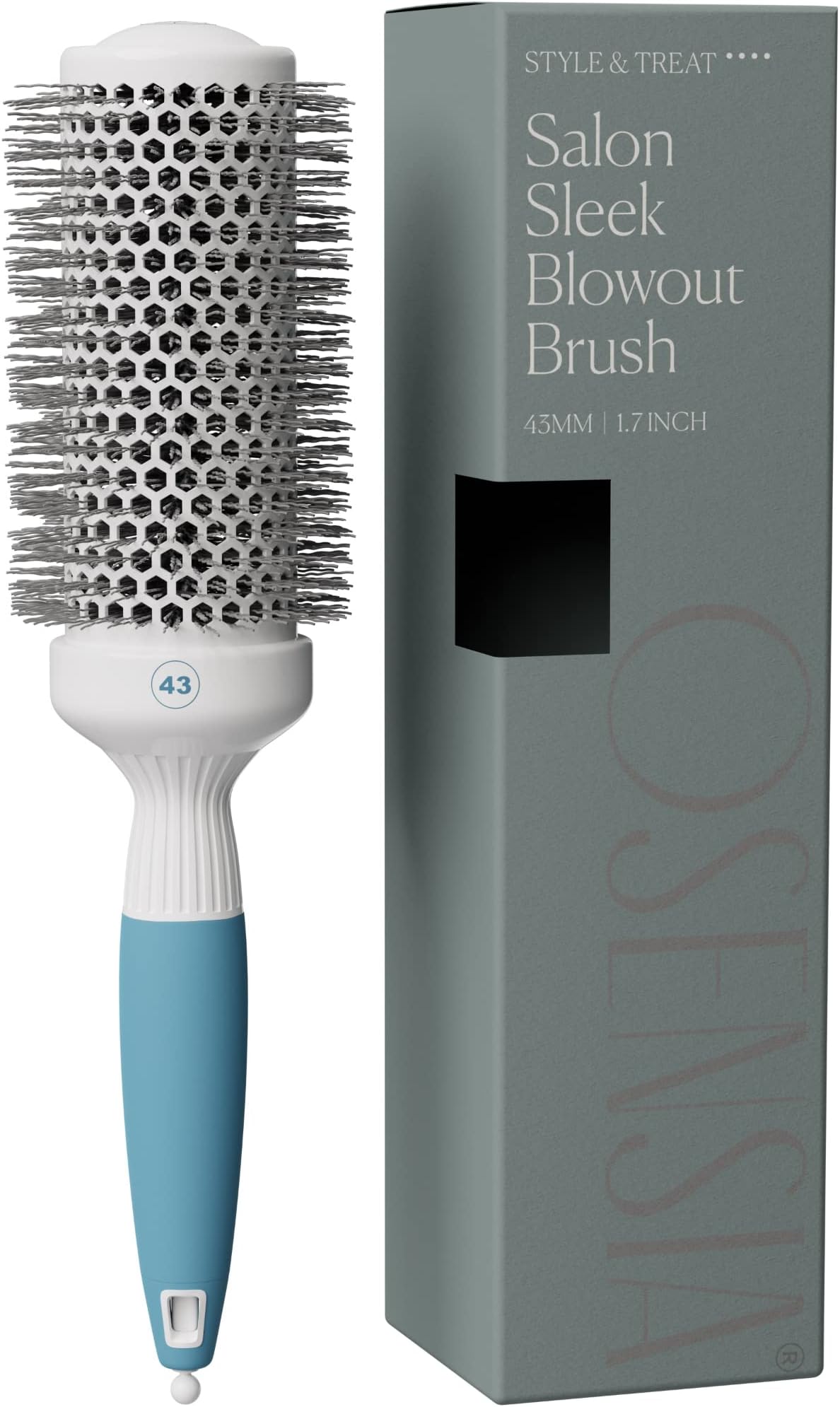 Amazon.com : Medium Round Brushing Brush - Ceramic Hair Brush for a ...