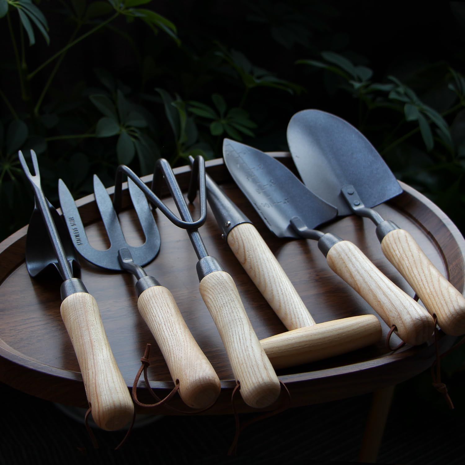 Amazon.com : Natury Garden Tools Set – Premium Stainless Steel ...