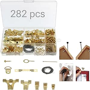 Amazon.com: Picture Hanger Assortment kit, Complete Picture Hanging Kit ...