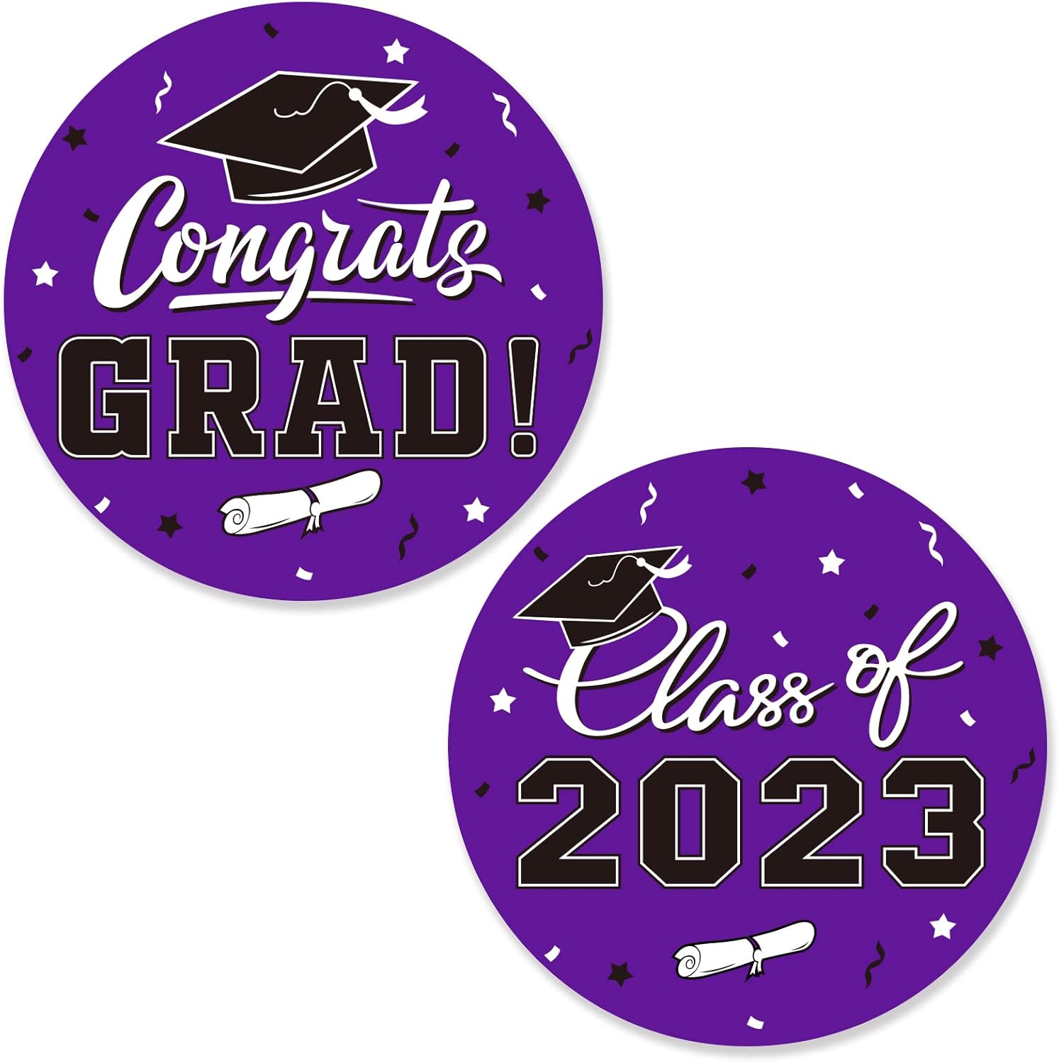 Amazon.com: 180 Labels Graduation Party Supplies，Graduation Party Favor ...